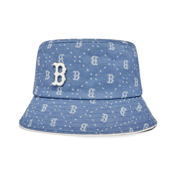 MLB Vietnam | Nón MLB Denim Mono Bucket Boston 3AHTMD13N-43SBL | MLB ...