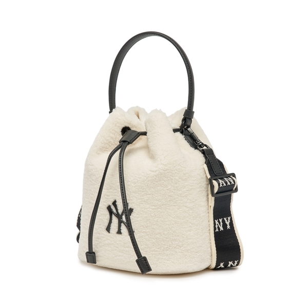 Túi MLB Small Logo Fleece Bucket Bag NY 3ABMS0626-50CRS