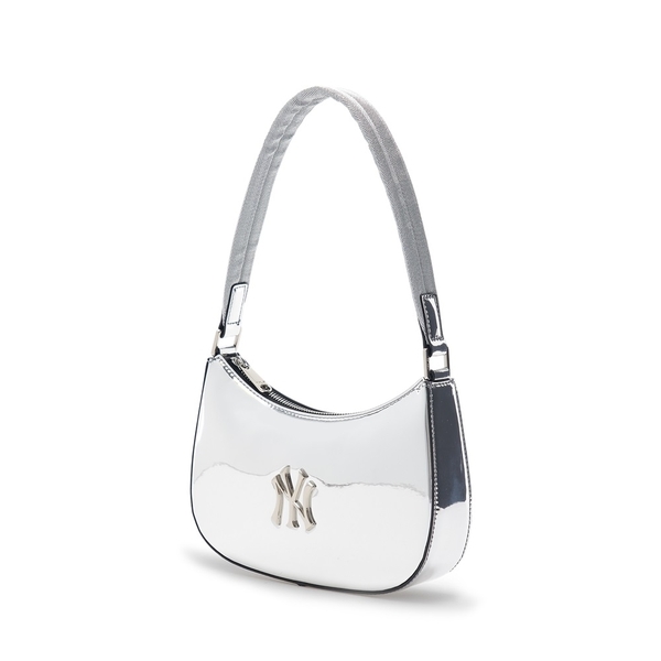 Túi MLB Korea Silver HoboBag NY Yankees 3ABQS124N-50SIS