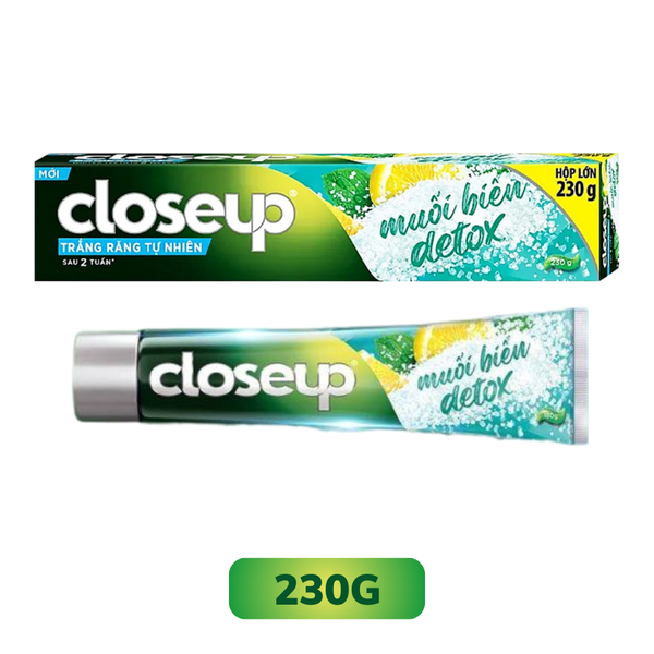 Closeup Natural Whitening Sea Salt Detox Toothpaste 180G/ 230G ...