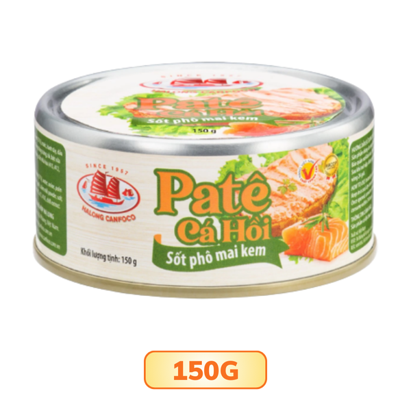 Halong Canfoco Salmon Pate with Cream Cheese Sauce 90G/ 150G ...