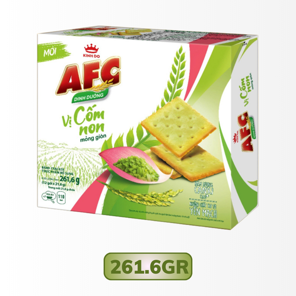 AFC Nutritious Cracker - Young Rice Flavor 109G/ 261,6G | BLUETHUNDER ...
