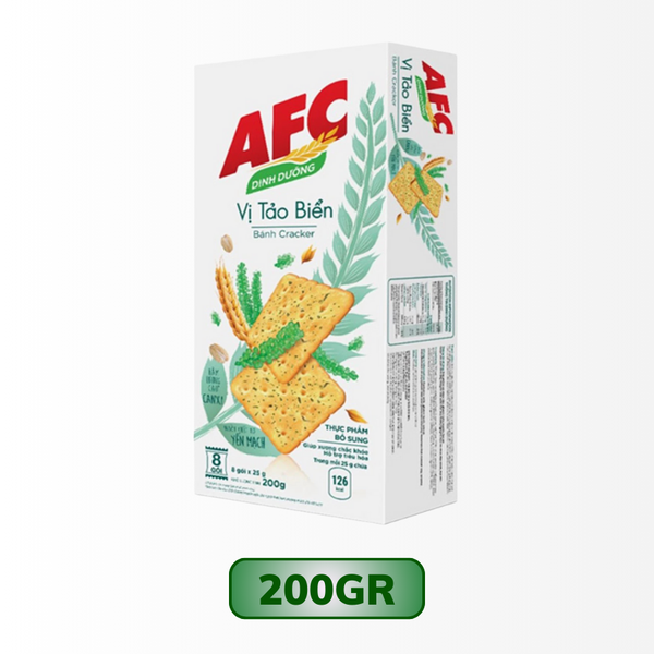 AFC Nutritious Cracker - Seaweed Flavor 172G/ 200G | BLUETHUNDER JOINT ...