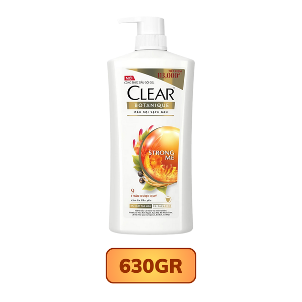 Clear Botanique 9 Precious Herbal Shampoo 340GR/ 630GR/ 880GR ...