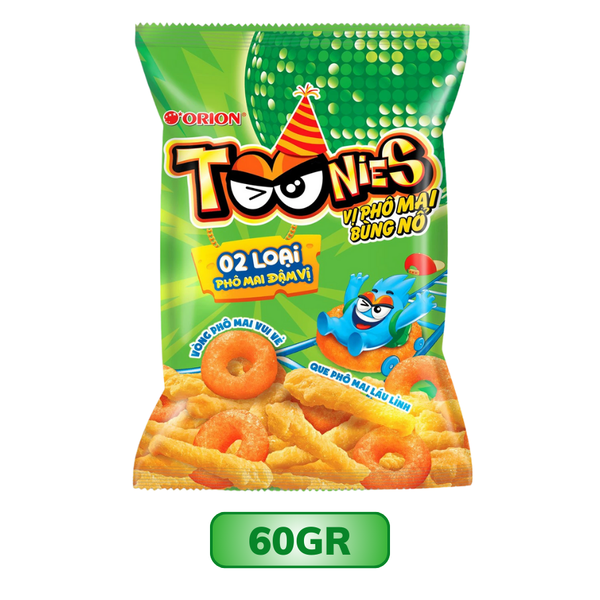 Toonies Explosive Cheese Flavored Snack 40G/ 60G | BLUETHUNDER JOINT ...