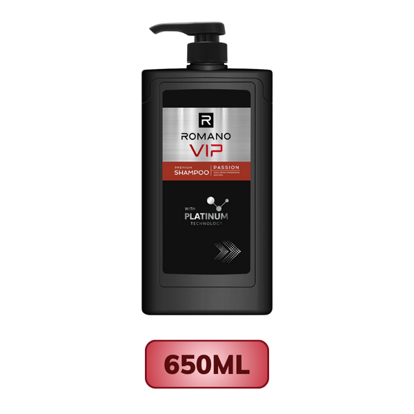 Romano VIP PASSION Premium Perfumed Shampoo 180GR/ 650GR | BLUETHUNDER ...