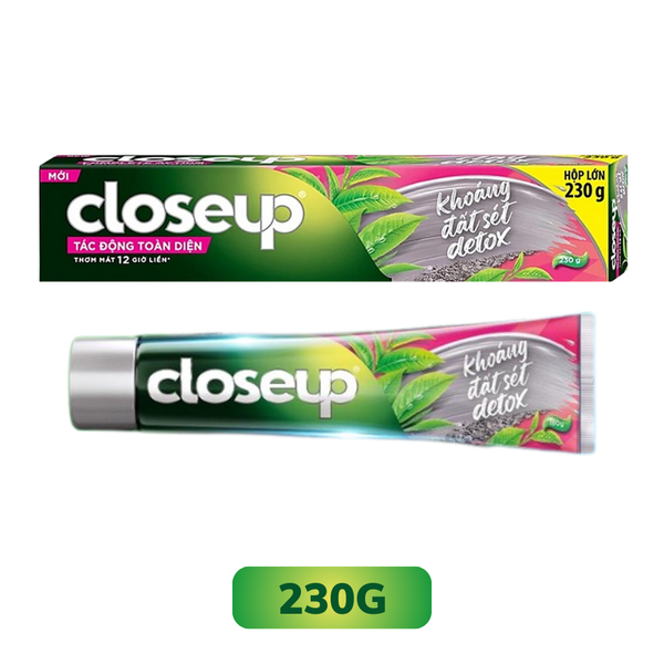 Closeup Natural White Clay Detox Toothpaste 180G/ 230G | BLUETHUNDER ...