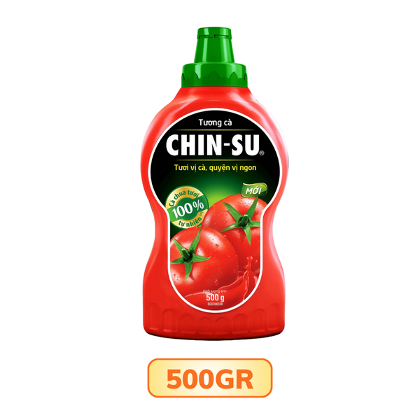 CHIN-SU Tomato Sauce Bottle 250G/ 500G | BLUETHUNDER JOINT STOCK COMPANY