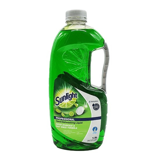 Sunlight Professional Dishwashing Liquid Lime 1.5l | BLUETHUNDER JOINT ...