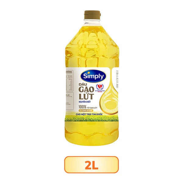 Simply Pure Rice Oil 400ML/ 2L | BLUETHUNDER JOINT STOCK COMPANY