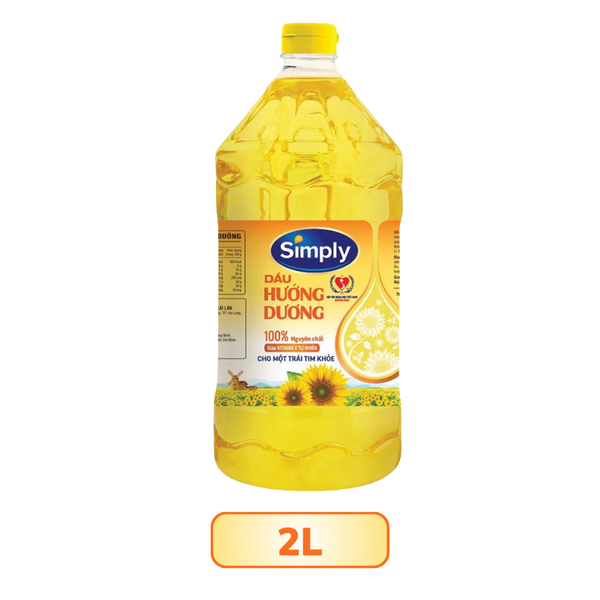 Simply Pure Sunflower Oil 1L/ 2L | BLUETHUNDER JOINT STOCK COMPANY