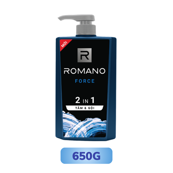 Romano Force 2IN1 Shampoo And Shower Gel 180G/ 650G/ 900G | BLUETHUNDER ...
