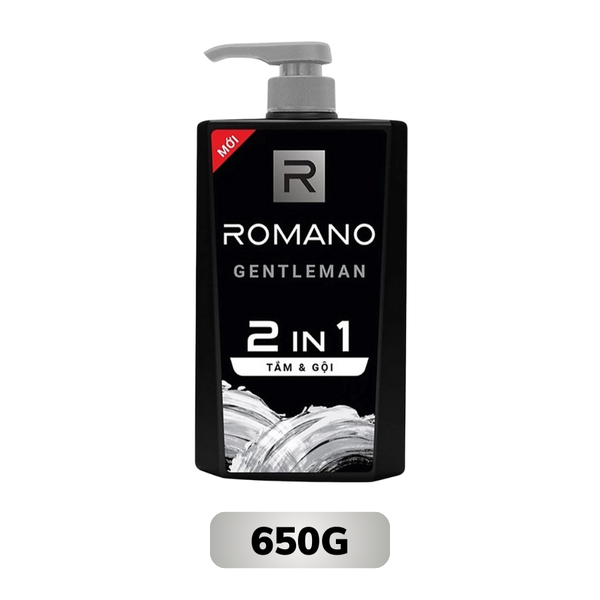 Romano Gentleman 2IN1 Shower Gel 180G/ 650/ 900G | BLUETHUNDER JOINT ...