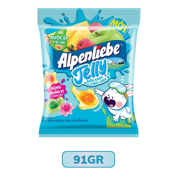 Alpenliebe Jelly Mixed Fruit Flavored Candy 54G/ 90G | BLUETHUNDER ...