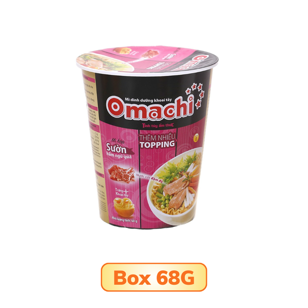 Omachi Potato Instant Noodles Stewed Ribs with Five Fruits Flavor Pack ...