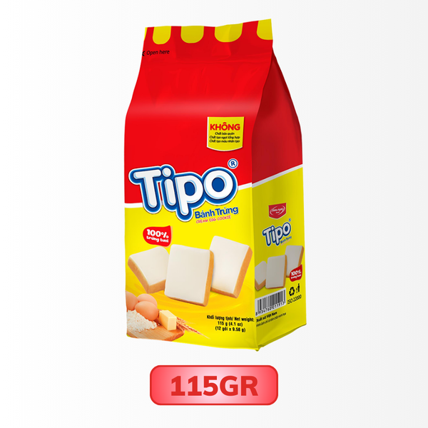 Tipo Egg Cream Cake 39G/ 115G/ 220G/ 250G | BLUETHUNDER JOINT STOCK COMPANY