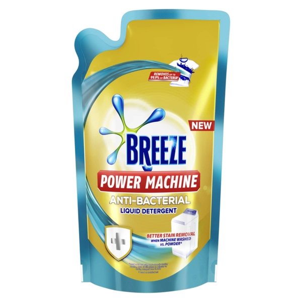 Breeze Liquid Detergent Antibacterial Power Machine 650ml | BLUETHUNDER ...
