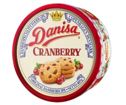 Danisa Cranberry Butter Cookies 405g | BLUETHUNDER JOINT STOCK COMPANY