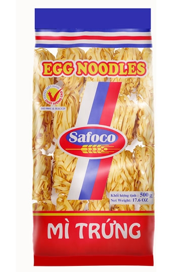 Safoco Egg Noodles (Thick String) 500g | BLUETHUNDER JOINT STOCK COMPANY