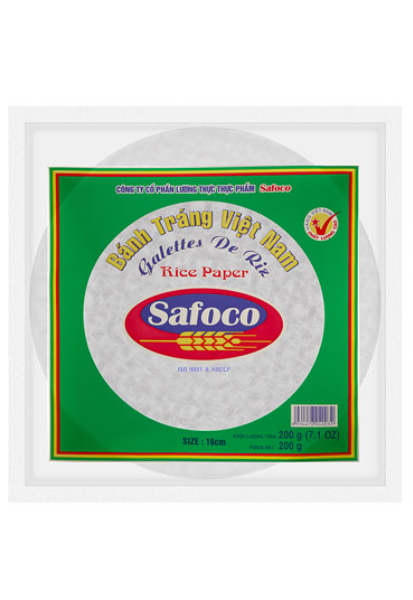 Safoco Rice Paper size 16cm | BLUETHUNDER JOINT STOCK COMPANY
