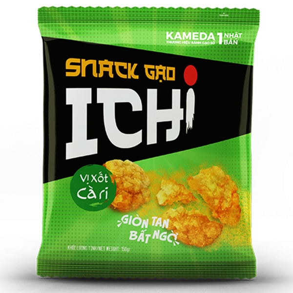ICHI Japanese Rice Cracker Curry Flavor 150g | BLUETHUNDER JOINT STOCK ...