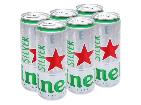 Heineken Silver Beer Can 330ml | BLUETHUNDER JOINT STOCK COMPANY