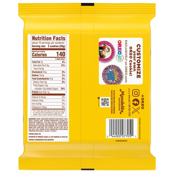 OREO Churro Creme Sandwich Cookies Limited Edition 303g | BLUETHUNDER ...