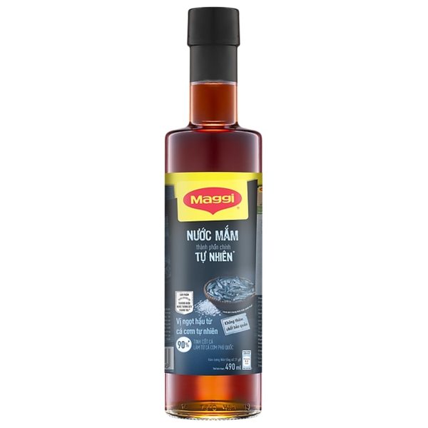 MAGGI Natural Fish Sauce 490ml | BLUETHUNDER JOINT STOCK COMPANY