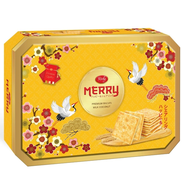 Richy Merry - Premium Coconut Milk Biscuits 396g | BLUETHUNDER JOINT ...