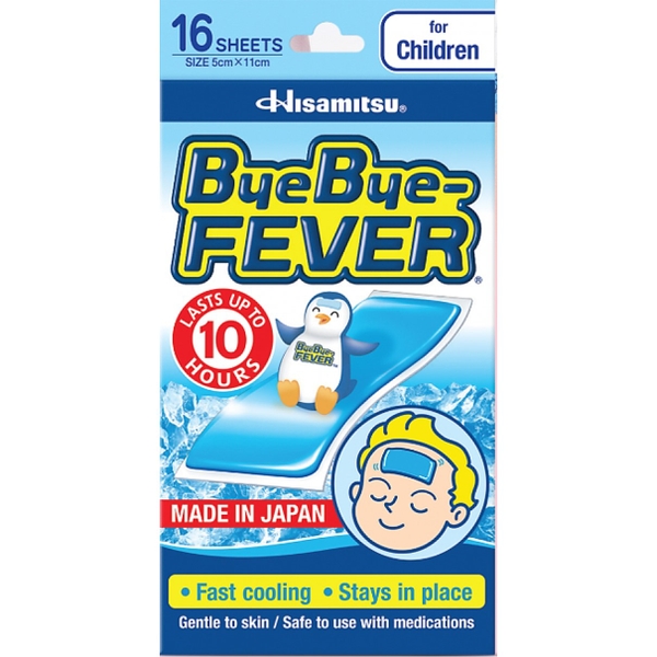 Fever-Reducing Patch ByeBye-FEVERTM For Children | BLUETHUNDER JOINT ...
