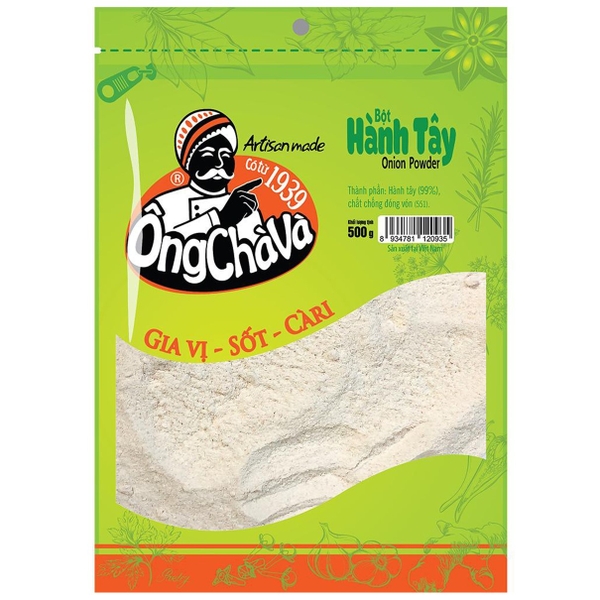 Ong Cha Va Onion Powder Bag 500gr | BLUETHUNDER JOINT STOCK COMPANY