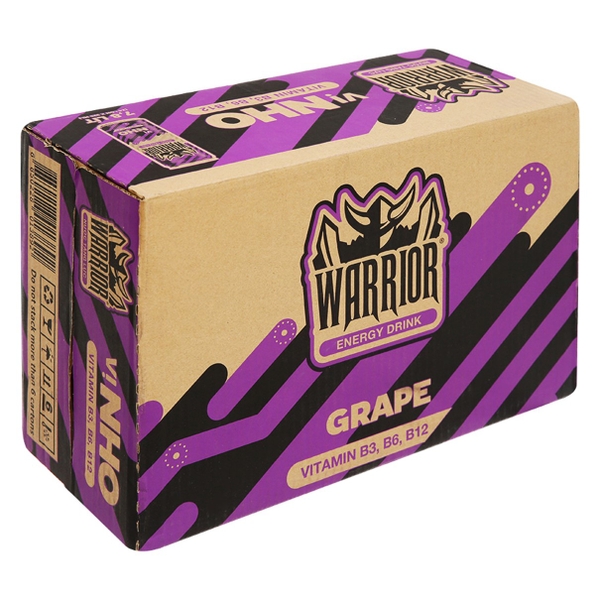 Warrior Grape Energy Drink 325ml | BLUETHUNDER JOINT STOCK COMPANY