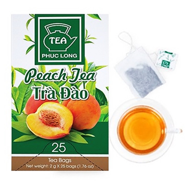 Phuc Long Peach Tea Bag 50g | BLUETHUNDER JOINT STOCK COMPANY