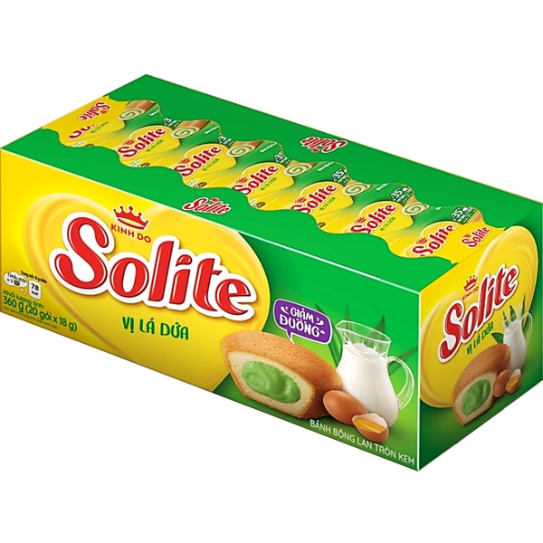 Solite Round Pandan Cake Box 360g | BLUETHUNDER JOINT STOCK COMPANY