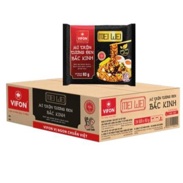 Dried Mix Instant Noodle Black Bean Sauce Flavour Beijing Style Pack ...