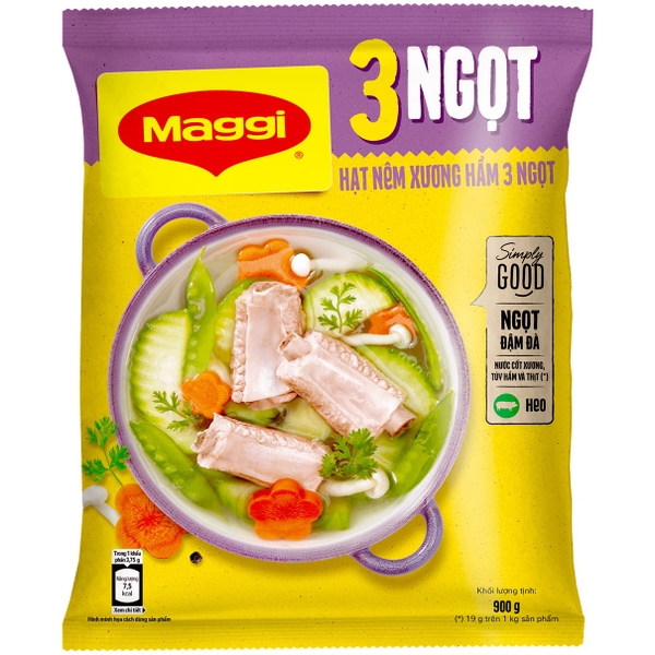 MAGGI Pork Marrow Bone Broth 3 Sweet Meat Essence Seasoning Granules ...