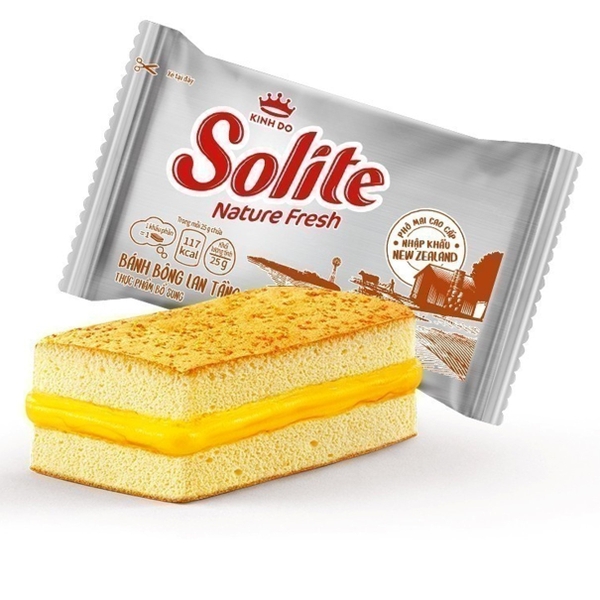 Solite Nature Fresh Cheese Cream Layered Sponge Cake 250g | BLUETHUNDER ...