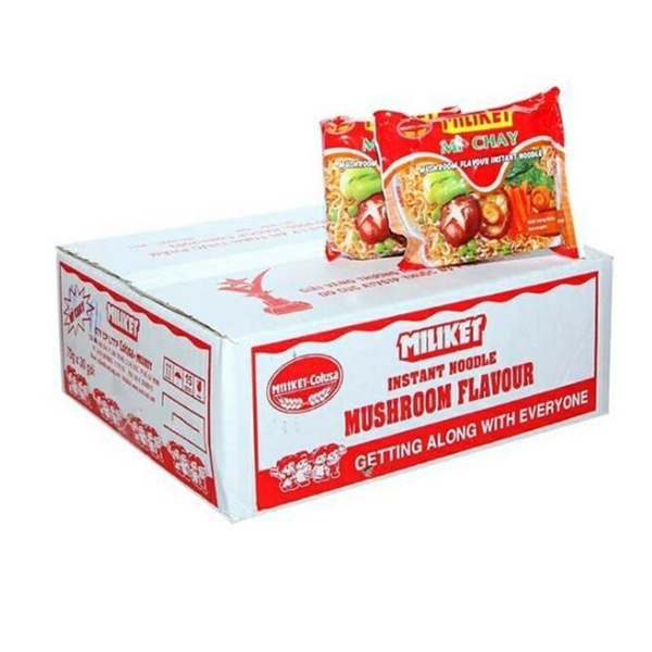 Miliket Instant Noodle Mushroom Flavour Pack 70g | BLUETHUNDER JOINT ...