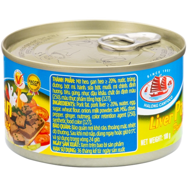 Halong Canfoco Special Liver Pate 100g | BLUETHUNDER JOINT STOCK COMPANY