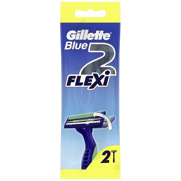 Gillette Blue 2 Flexi Disposable Razor 2-Pack | BLUETHUNDER JOINT STOCK ...