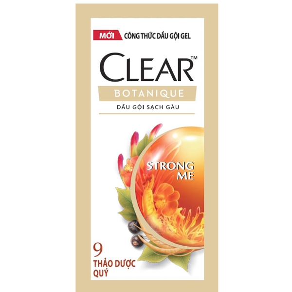 Clear Botanique 9 Precious Herbal Shampoo Sachet 6gr | BLUETHUNDER ...