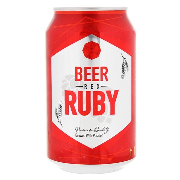 Ruby Red Beer Can 330ml | BLUETHUNDER JOINT STOCK COMPANY