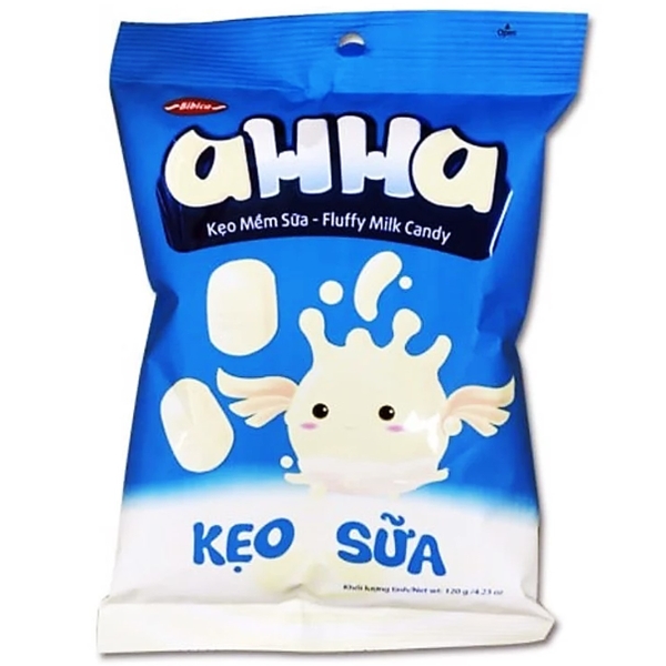 aHHa Soft Milk Candy 120g | BLUETHUNDER JOINT STOCK COMPANY