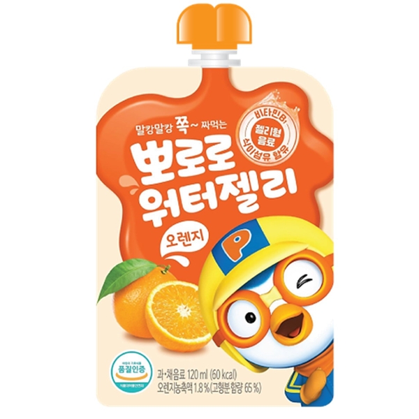 Pororo Orange Jelly Drink 100ml | BLUETHUNDER JOINT STOCK COMPANY