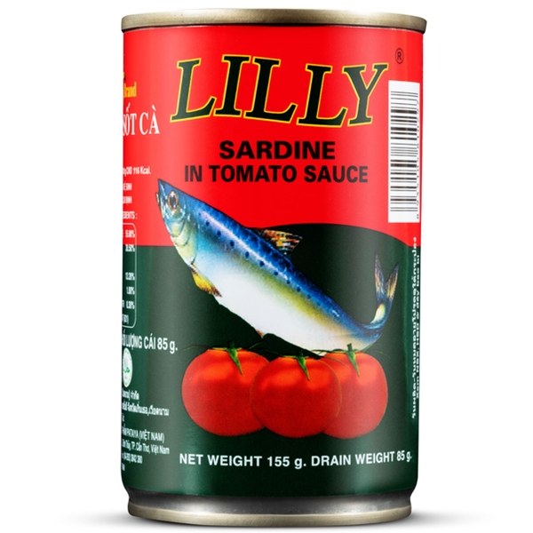 Lilly Canned Mullet Fish in Tomato Sauce 155g | BLUETHUNDER JOINT STOCK ...