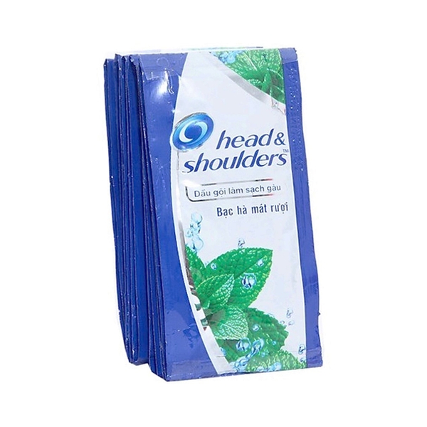 Head&Shoulders Cool Menthol Anti Dandruff Shampoo 5.7ML Sachet ...