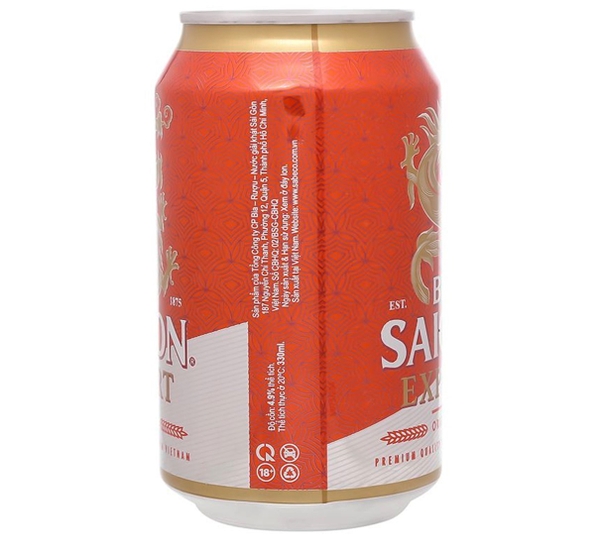 Saigon Export Beer Can 330ml | BLUETHUNDER JOINT STOCK COMPANY
