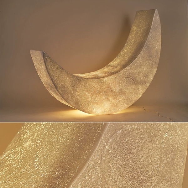 Đèn mặt trăng khuyết cao cấp | Crescent Moon Lamp