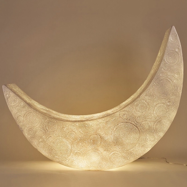 Đèn mặt trăng khuyết cao cấp | Crescent Moon Lamp