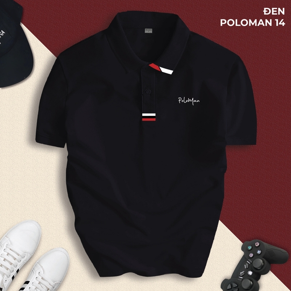 Áo Thun POLOMAN 14 Nam cổ bẻ POLO Mới vải Cá Sấu CVC cao cấp chuẩn form ...